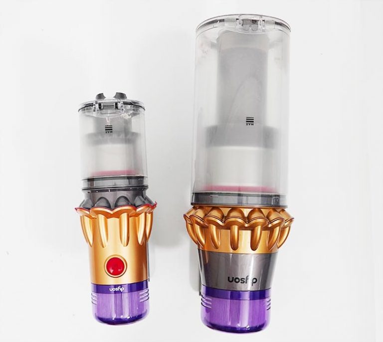 Dyson V12 Detect vs. Outsize Comparison: Lightweight or Upright Capacity?